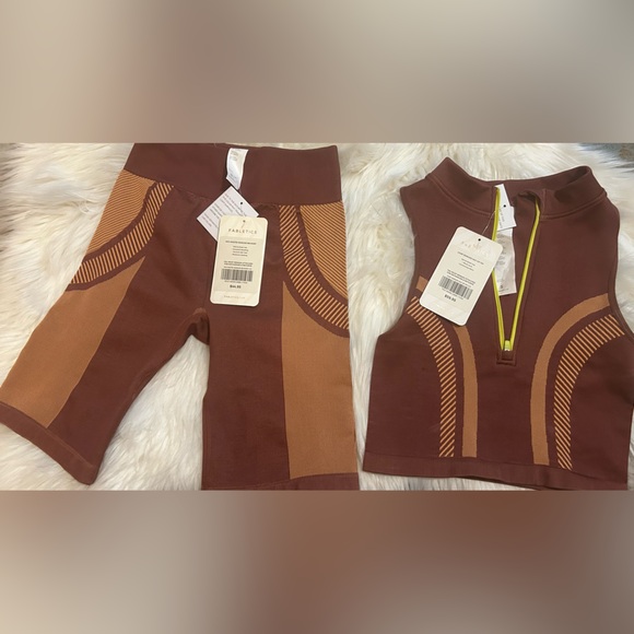 Fabletics | Shorts | Fabletics 2 Piece Set Shirt And Short | Poshmark